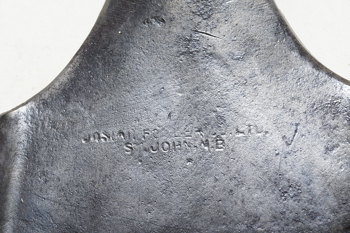 JOSIAH FOWLER SHIPWRIGHT'S ADZE HEAD - NEW BRUNSWICK, 🍁 – Ted Dawson Antique Tools