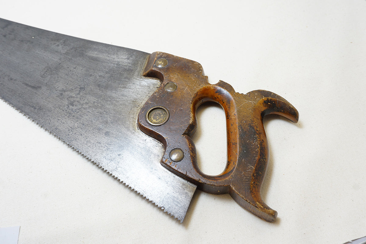 FINE ATKINS 7 POINT CROSSCUT SAW SHARP