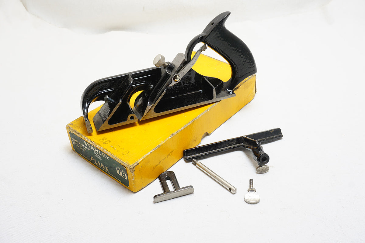 NOS SWEETHEART STANLEY NO. 78 DUPLEX RABBET PLANE - MARKED 'IMPERFECT ...