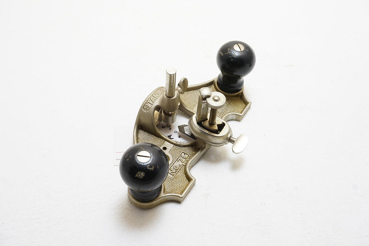 EXCELLENT WORKING STANLEY NO. 71 ROUTER PLANE – Ted Dawson Antique Tools