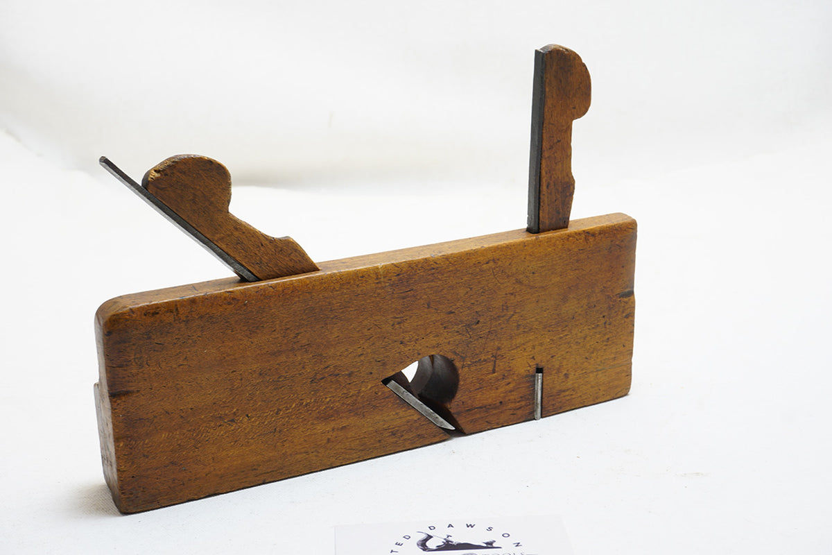 UNIQUE 11/16" WOODEN DADO PLANE WITH FULL LENGTH DEPTH STOP – Ted ...