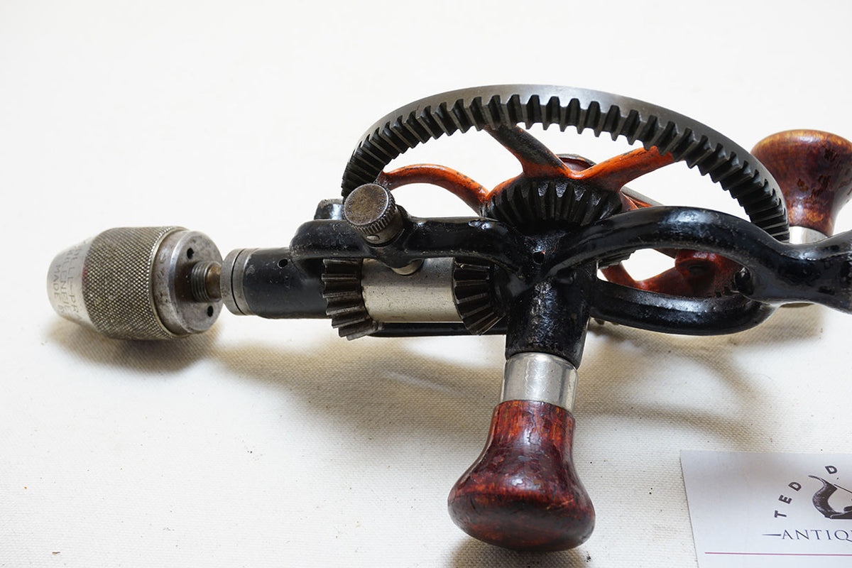 FINE EARLY GOODELL PRATT TOOLSMITH'S TWO SPEED HAND DRILL – Ted Dawson ...