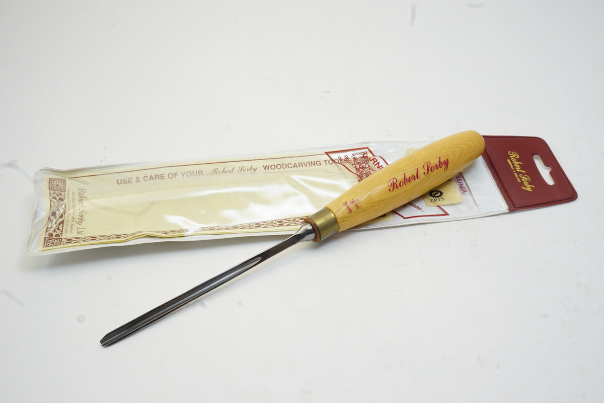 NEW ROBERT SORBY CHISEL CARVING STRAIGHT GOUGE VEINER 1/8" #6010 – Ted ...