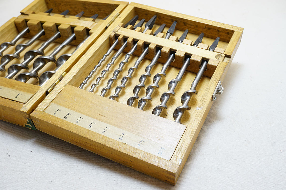 MIB SET OF 13 GILPIN'S AUGER BITS - 1/4" ~ 1" – Ted Dawson Antique Tools