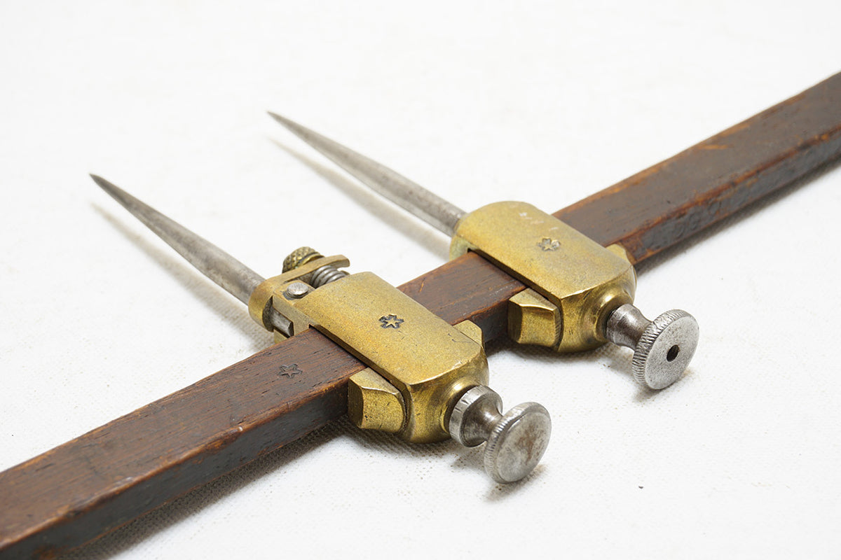 WONDERFUL EARLY BRASS TRAMMELS WITH MICRO ADJUST - TOUCHMARK – Ted ...