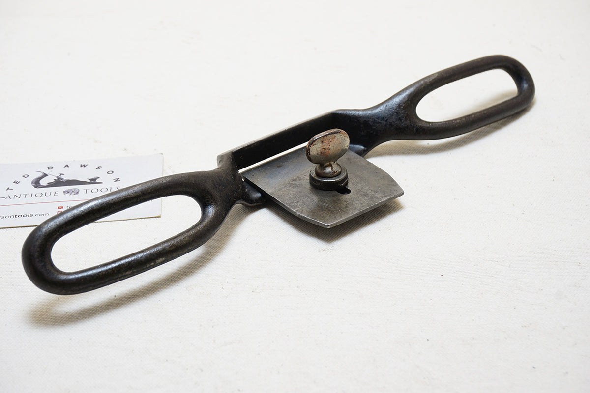 UNUSUAL EARLY ROUND BOTTOM CAST IRON SPOKESHAVE - BIRMINGHAM – Ted ...