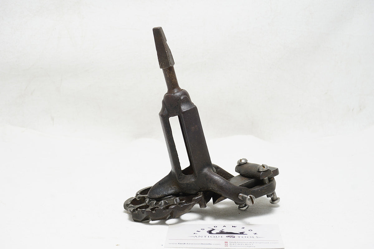 CHARLES BONNEY 1870 PATENT ADJUSTABLE TENON CUTTER – Ted Dawson Antique ...