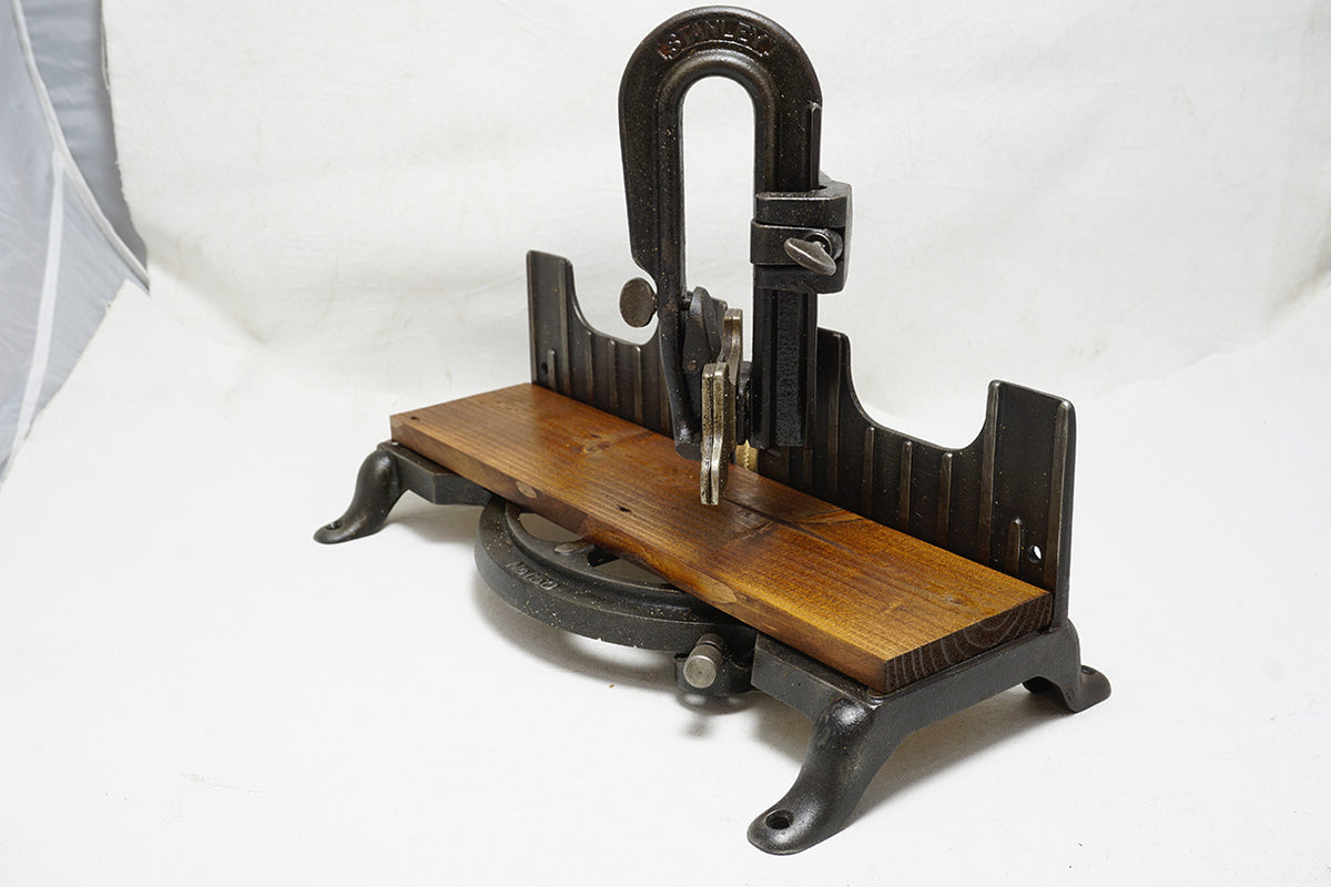 FINE STANLEY NO. 150 MITER BOX – Ted Dawson Antique Tools
