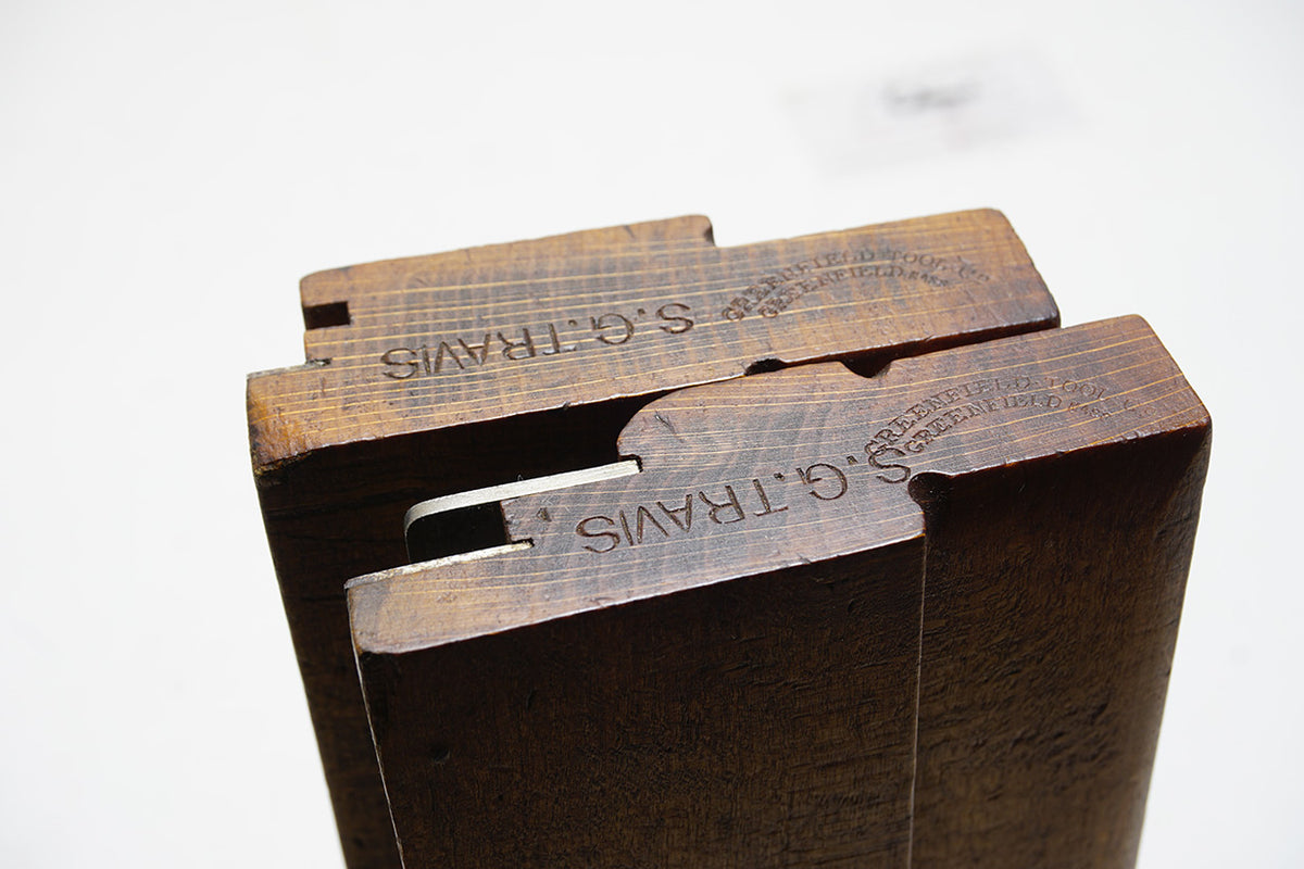 VERY FINE GREENFIELD TOOL CO. NO. 389 TONGUE & GROOVE PLANE PAIR - 5/8 ...