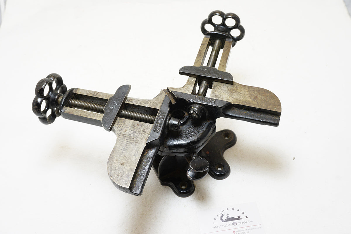 FINE STANLEY MARSH NO. 400 MITER CLAMP / VISE – Ted Dawson Antique Tools