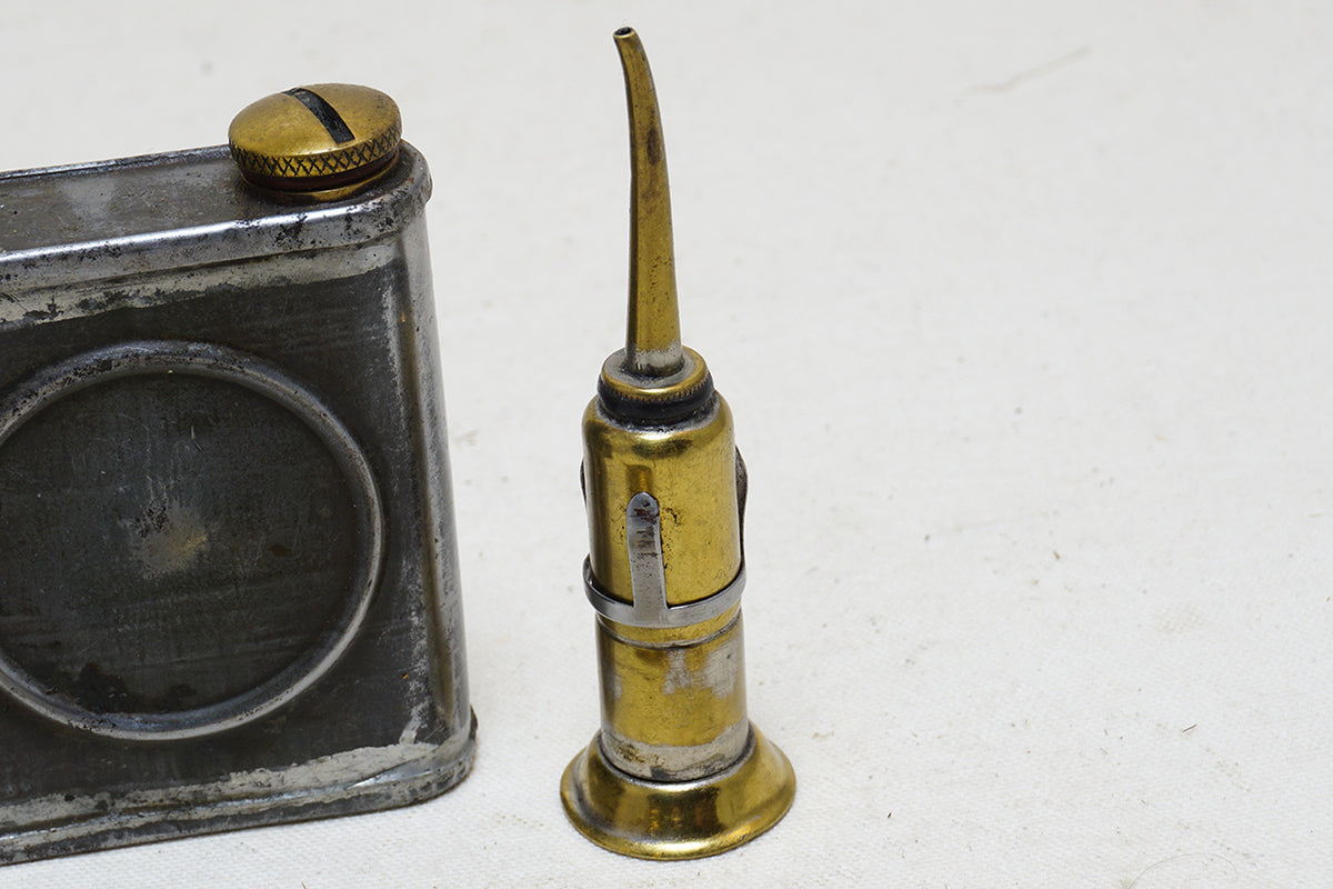 LOT OF 4 CURVED TIP OIL CANS – Ted Dawson Antique Tools