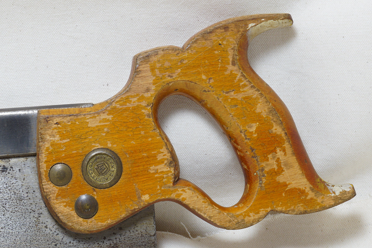 FINE DISSTON NO. 4 STEEL BACK TENON DOVETAIL SAW - 12", 14 TPI – Ted ...