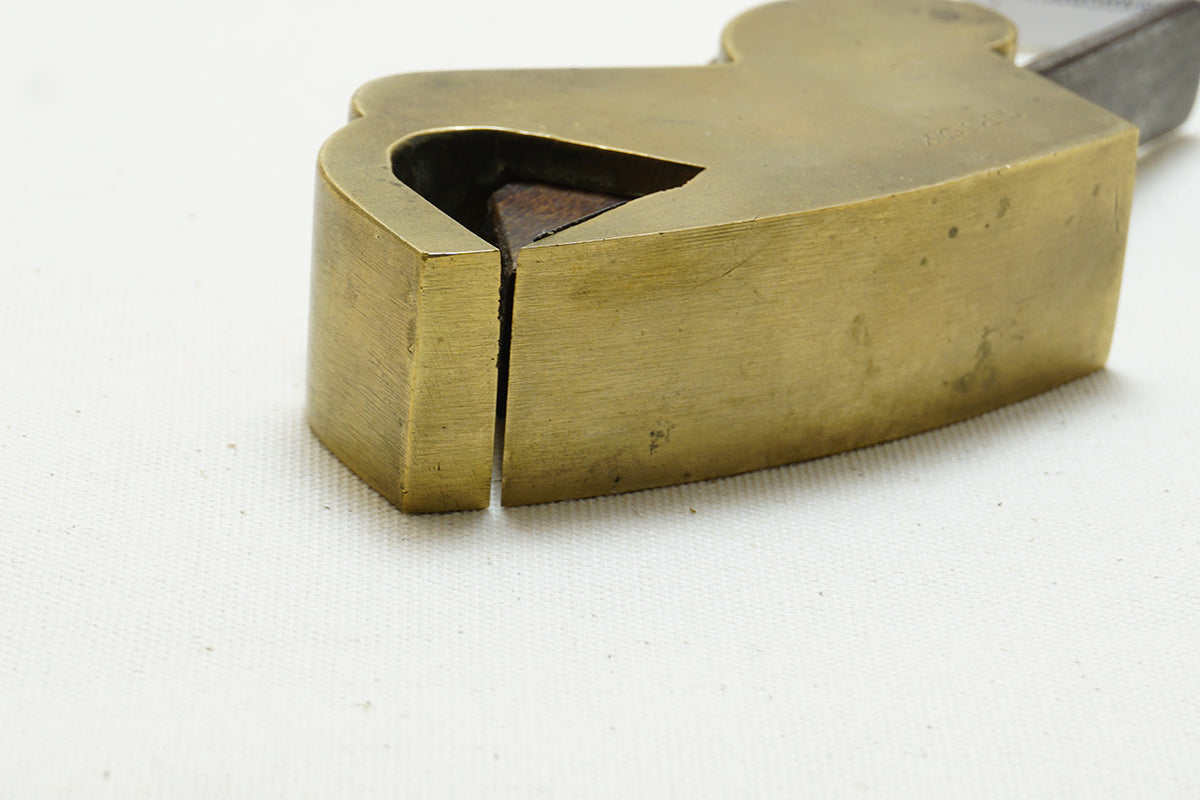 FABULOUS COACHMAKER'S 1 1/16" CURVED BOTTOM BRONZE BULLNOSE PLANE – Ted ...