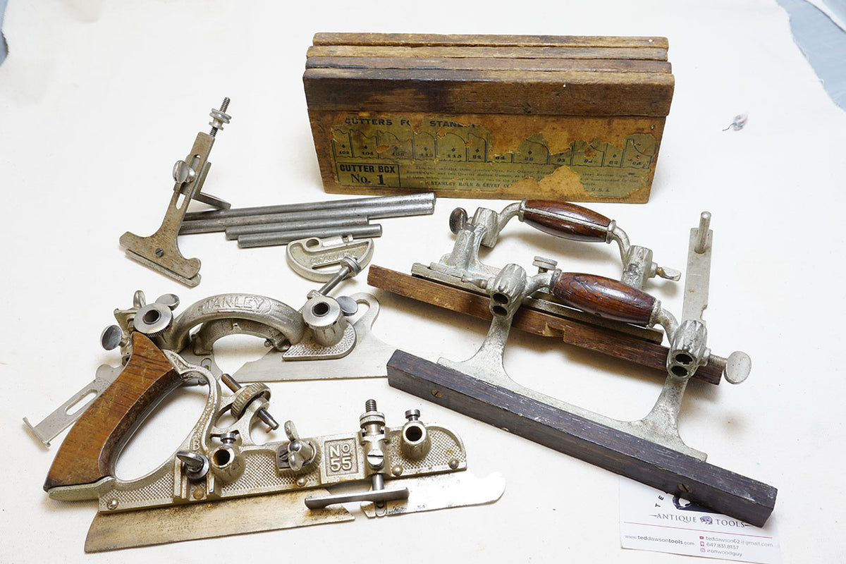 EXCELLENT STANLEY 55 PLANE IN ORIGINAL BOX – Ted Dawson Antique Tools