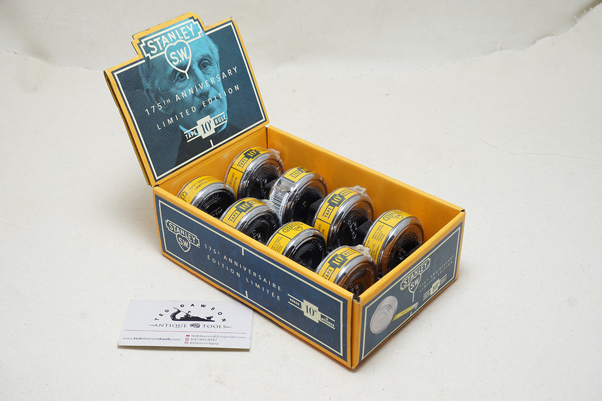 NOS STANLEY SW 175 ANNIVERSARY MEASURING TAPE SET & DISPLAY – Ted ...