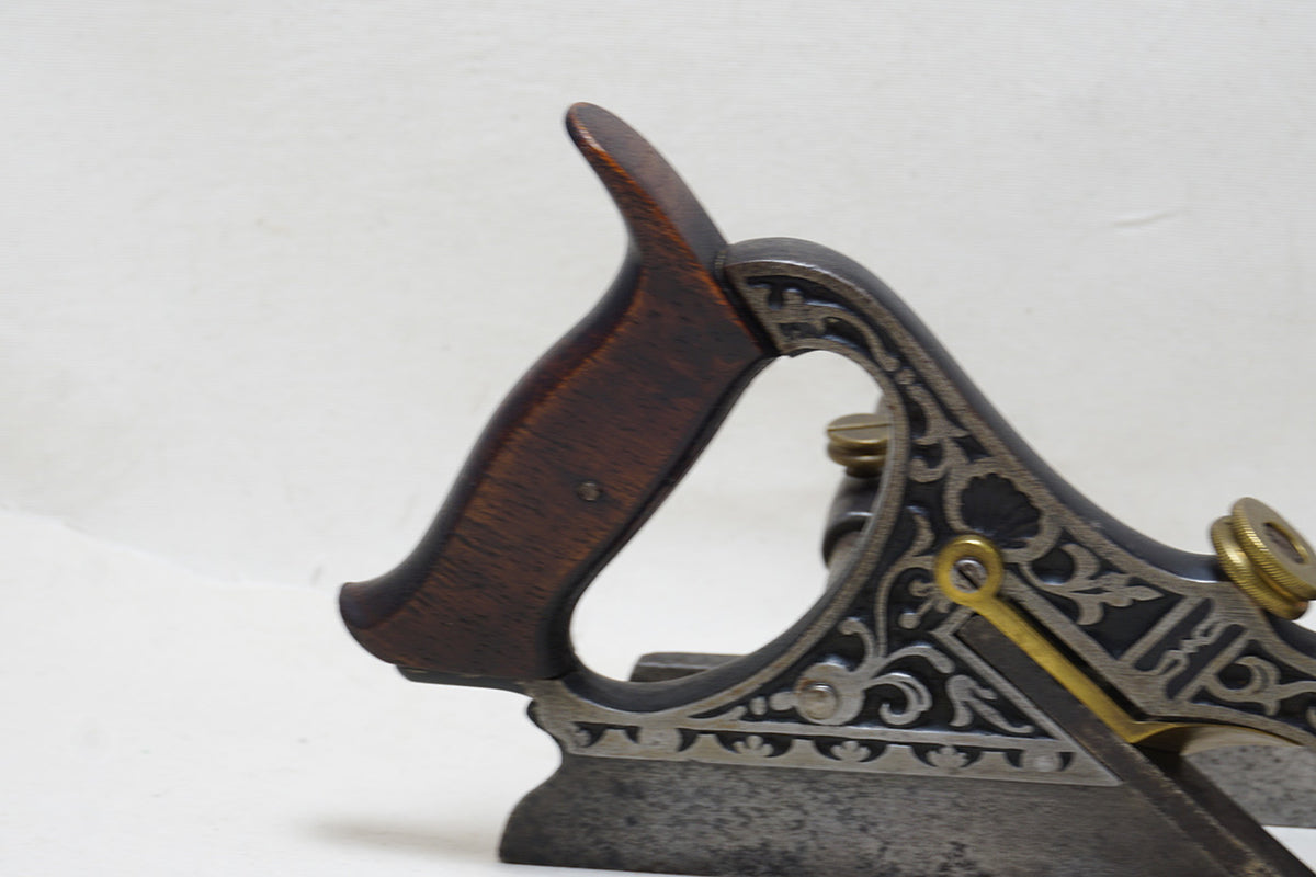 FINE STANLEY NO. 43 MILLERS PATENT PLOW PLANE – Ted Dawson Antique Tools