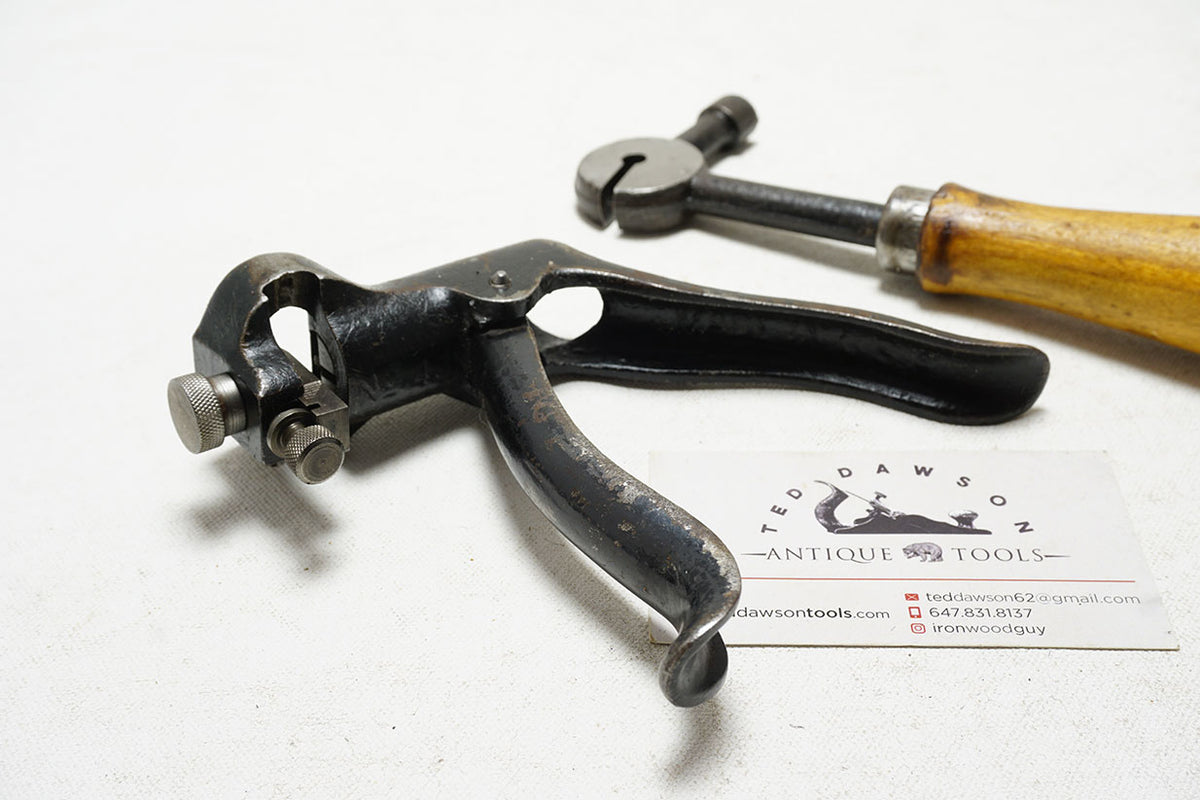 STANLEY NO. 42X AND SAW SETTING HAMMER – Ted Dawson Antique Tools