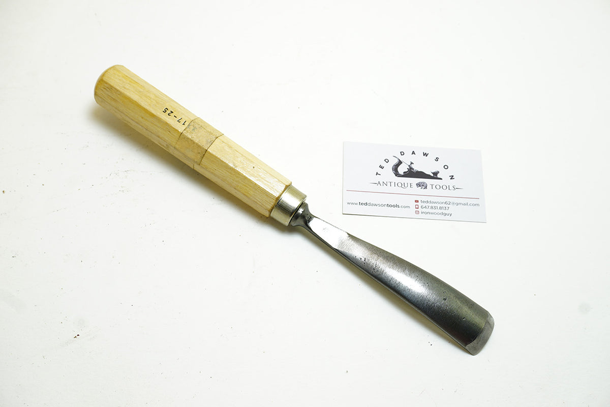 EXCELLENT KIRSCHEN TWO CHERRIES SWEEP #8 CURVED GOUGE - 1 3/8" / 25MM ...