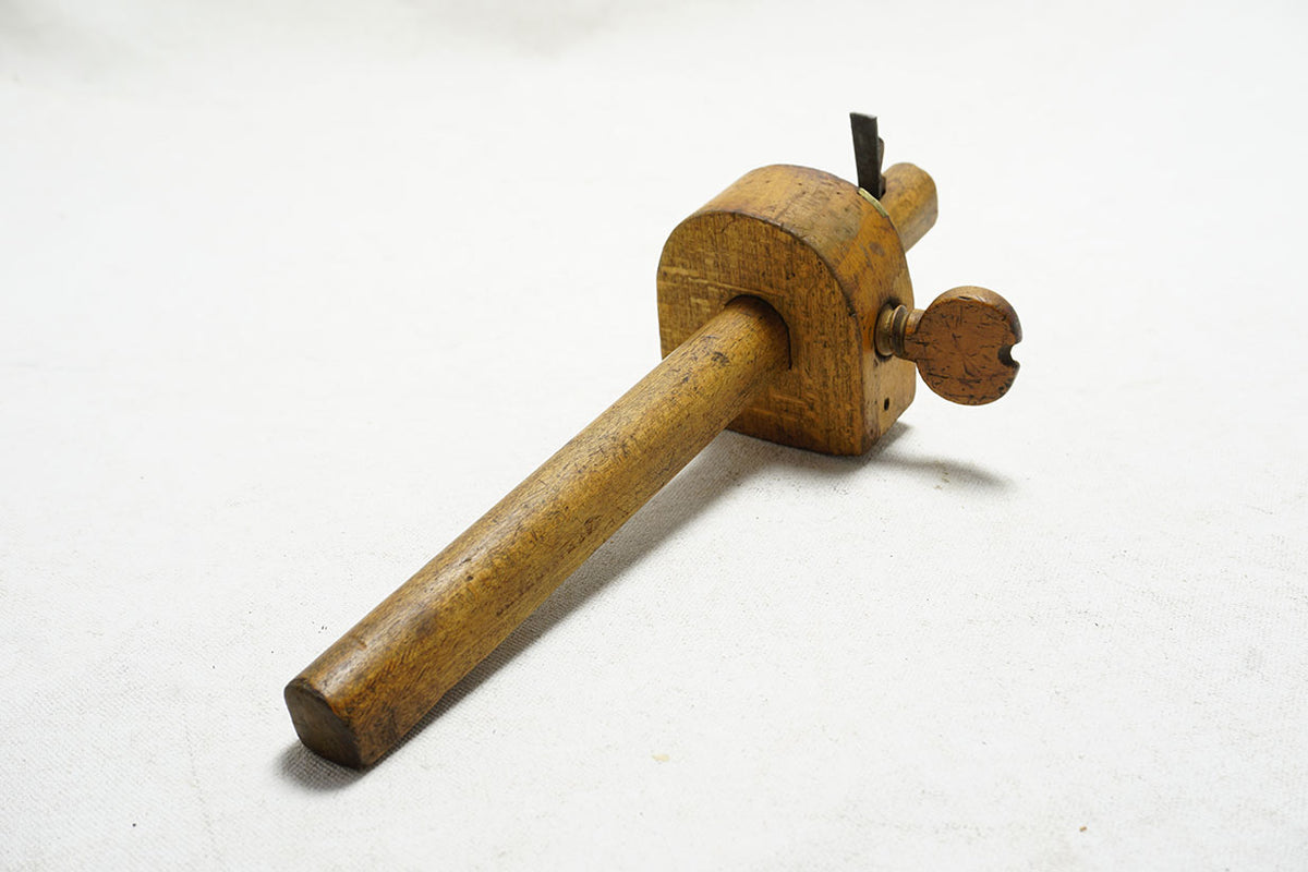 MARPLES NO. 2082 BEECH SLITTING GAUGE WITH BOXWOOD SCREW – Ted Dawson ...