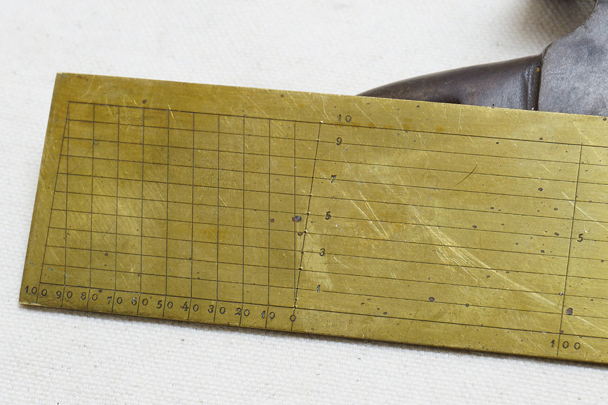 FINE 17TH OR 18TH CENTURY BRASS DIAGONAL SCALE RULE – Ted Dawson ...