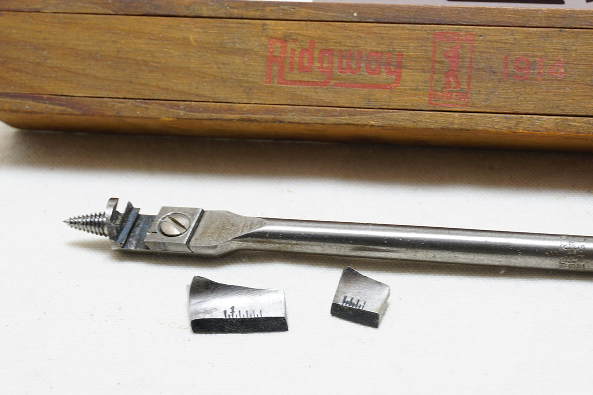FINE RIDGEWAY EXPANSIVE AUGER BIT IOB – Ted Dawson Antique Tools