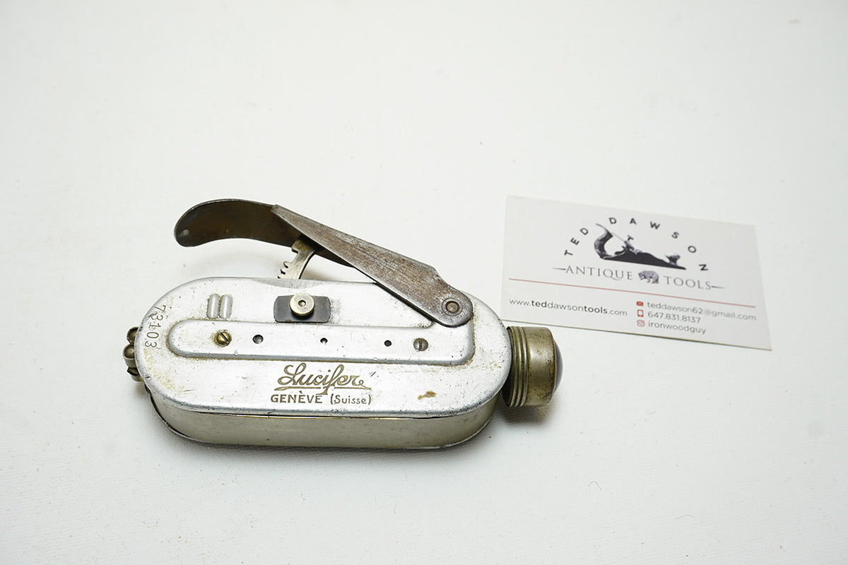 LUCIFER GENEVE MECHANICAL MAGNETO FLASH LIGHT - PAT 1922 – Ted Dawson ...