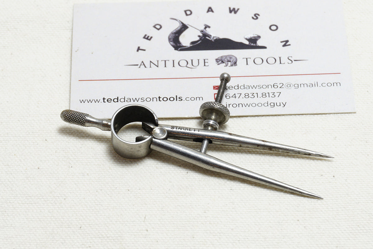 MINTY TINY STARRETT SPRING DIVIDERS – Ted Dawson Antique Tools