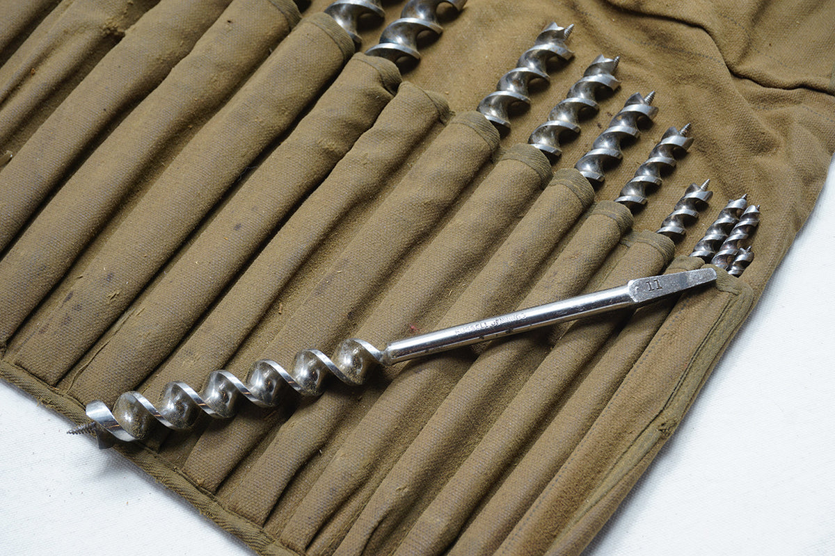 MINTY SET OF 13 JENNINGS AUGER BITS IN JENNINGS ROLL - PLUS 2 – Ted ...