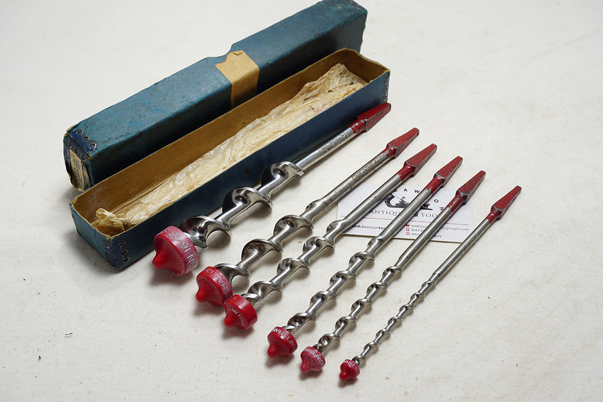 MIB SET OF CRAFTSMAN AUGER BITS – Ted Dawson Antique Tools