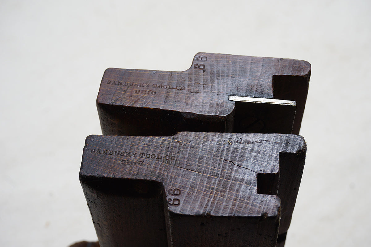 FINE PAIR OF SANDUSKY NO. 66 TONGUE & GROOVE PLANES - 1" – Ted Dawson ...