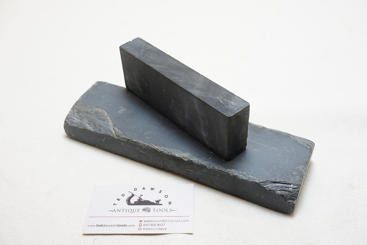 FINE PAIR OF NATURAL SHARPENING STONES – Ted Dawson Antique Tools
