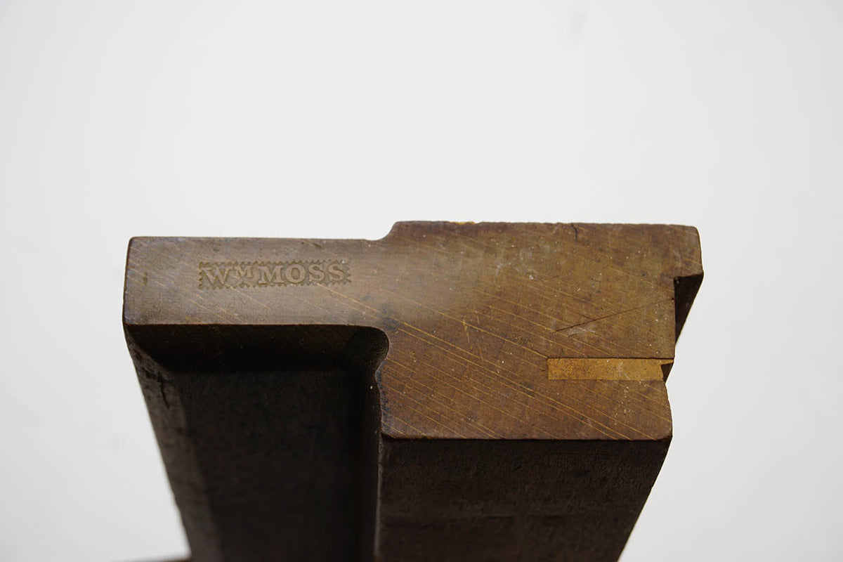 DEAD MINT & UNUSUAL WM MOSS MOLDING PLANE ca 1800 – Ted Dawson Antique ...