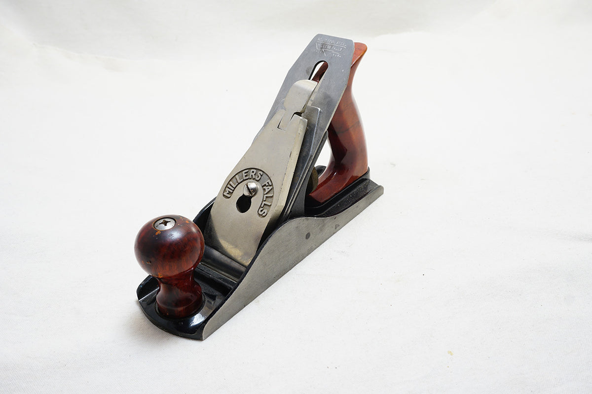 EXTRA FINE MILLERS FALLS NO. 9 SMOOTH PLANE – Ted Dawson Antique Tools
