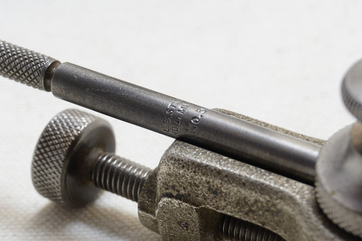 FINE PAIR OF STARRETT NO. 59 TRAMMEL HEADS – Ted Dawson Antique Tools