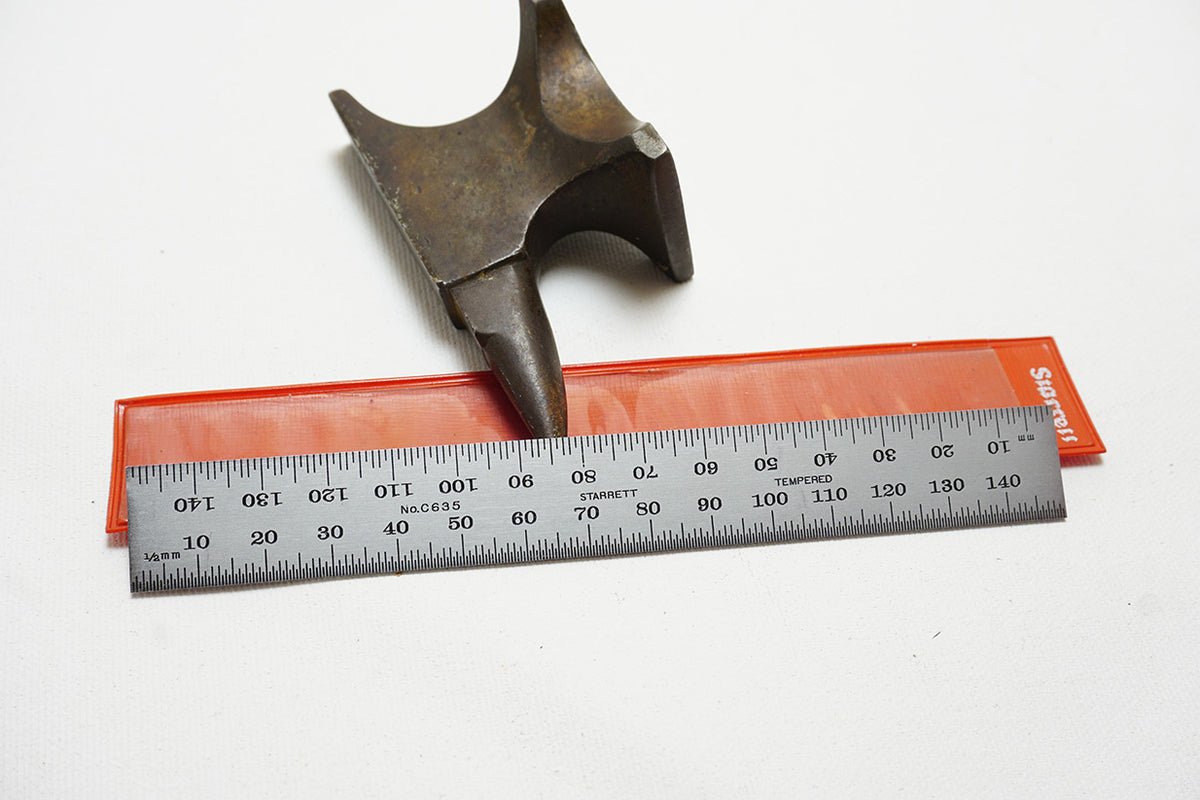 NOS STARRETT NO. C635 METRIC STEEL RULE - 150MM – Ted Dawson Antique Tools