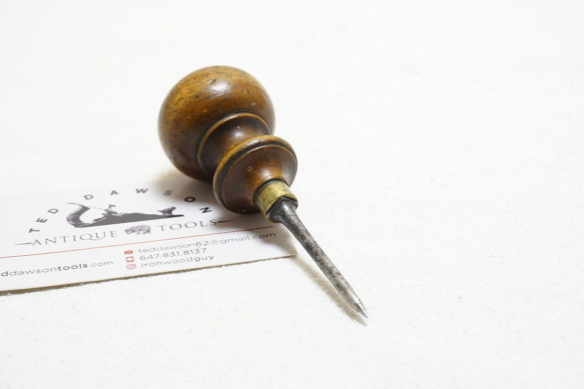 GORGEOUS EARLY SMALL SCRATCH AWL – Ted Dawson Antique Tools