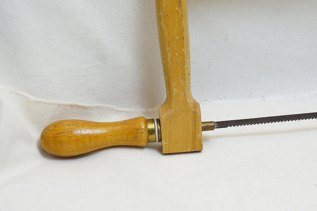 FINE MARPLES TURNING / BOW SAW - 12" – Ted Dawson Antique Tools