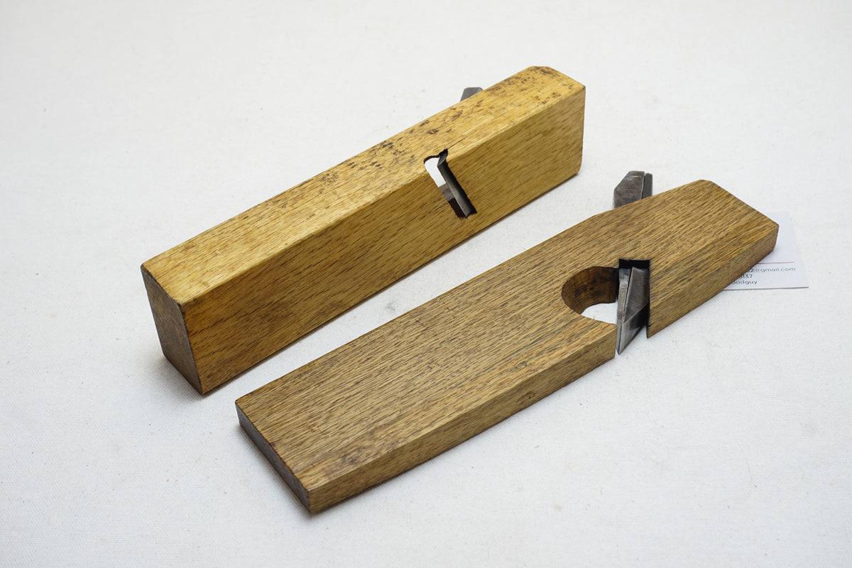 FINE PAIR OF JAPANESE RABBET PLANES / KANNA - 18MM + SKEW – Ted Dawson ...
