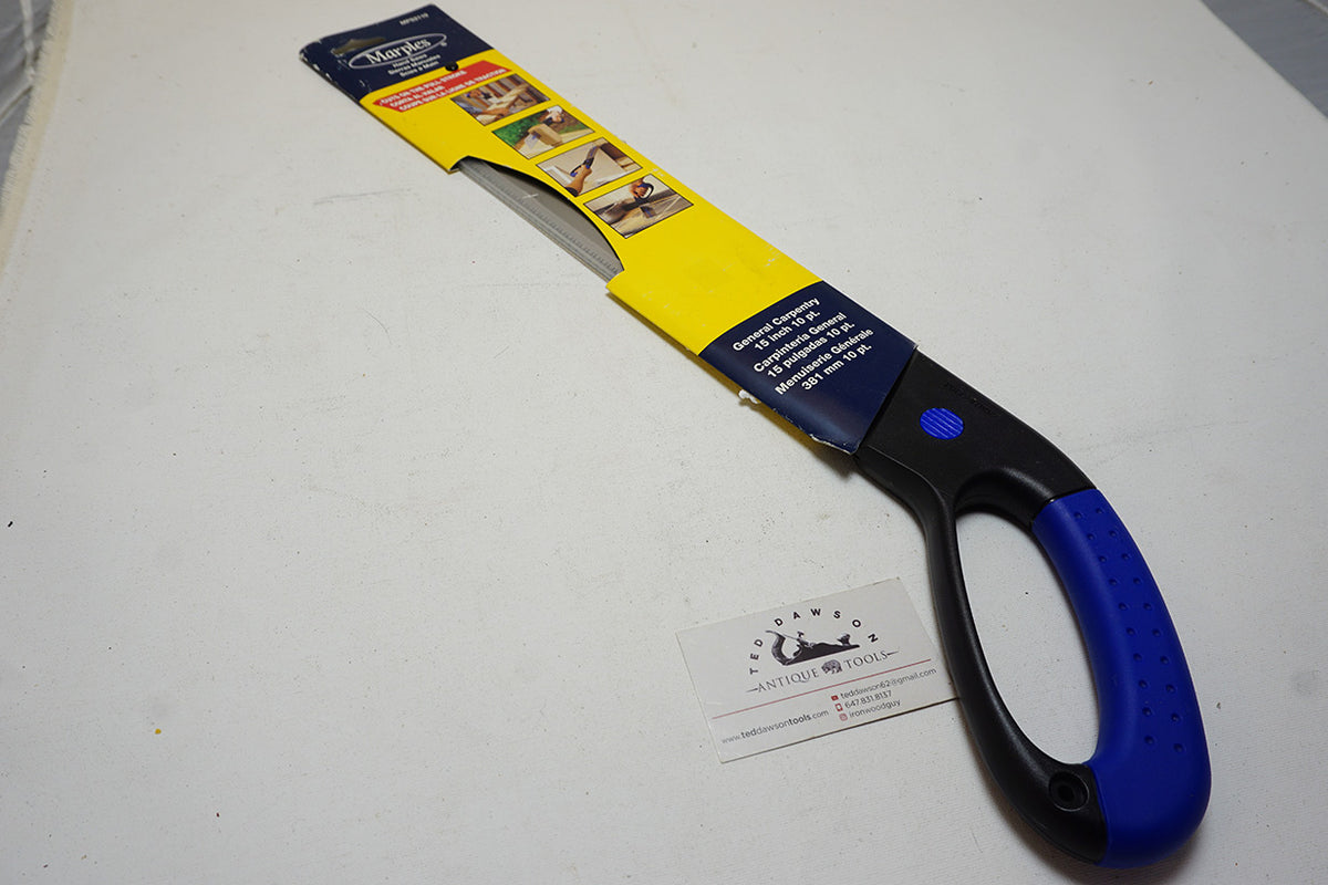 NOS MARPLES 15" WESTERN STYLE PULL SAW - 10 TPI – Ted Dawson Antique Tools