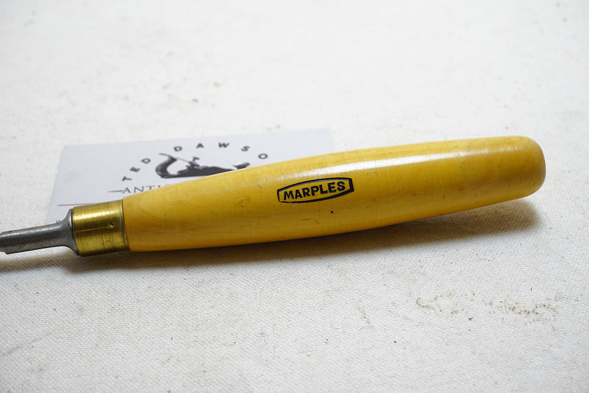 NOS MARPLES BOXWOOD HANDLED MORTISE CHISEL - 3MM / 1/8" – Ted Dawson Antique Tools
