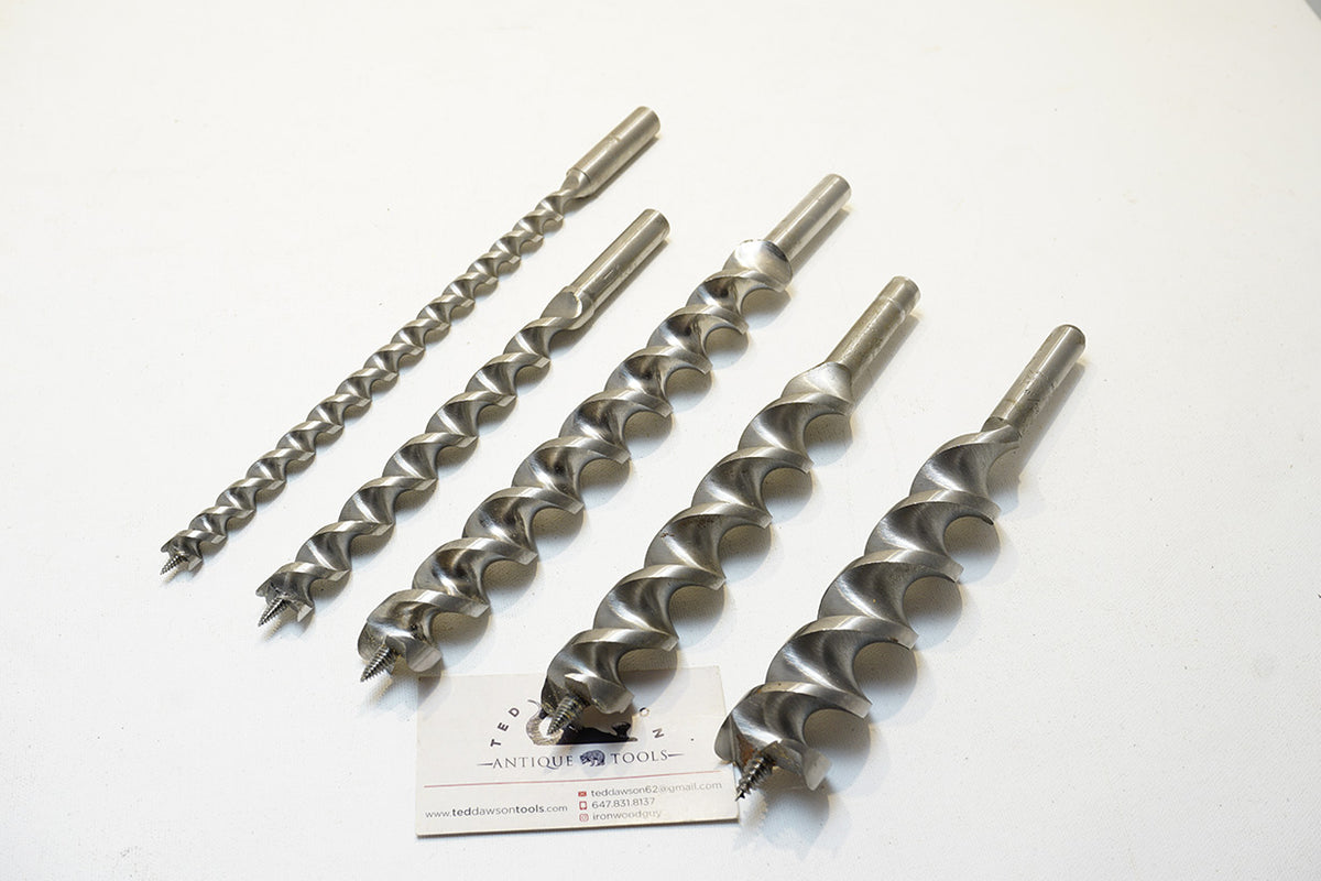 SET OF 5 NOS RUSSEL JENNINGS ROUND SHANK BITS - 7/16 ~ 1 1/4" – Ted ...