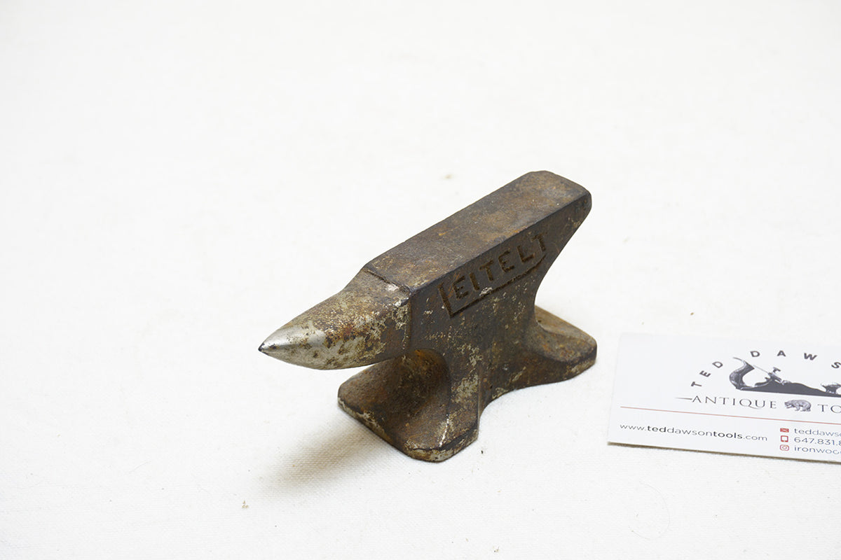 UNUSUAL LEITELT NICKEL PLATED ADVERTISING ANVIL - CHICAGO – Ted Dawson ...