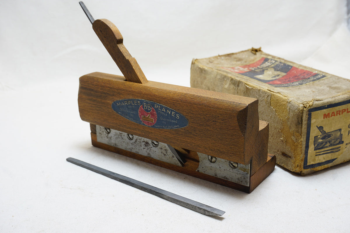 LIKE NEW MARPLES BB ADJUSTABLE GROOVE PLANE WITH ADDITIONAL CUTTER ...