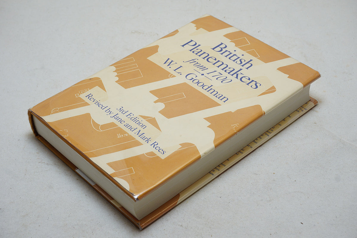 BRITISH PLANEMAKERS FROM 1700S 3RD ED. - W. L. GOODMAN – Ted Dawson ...