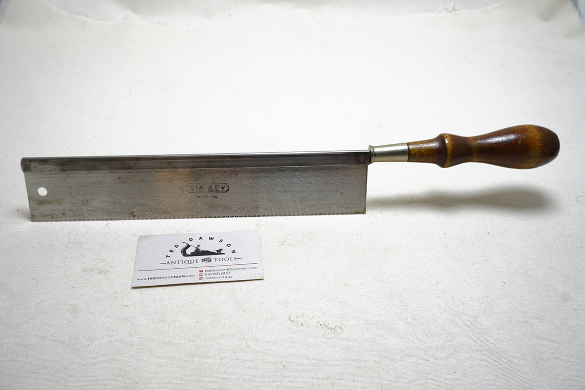 FINE STANLEY NO. 16 GENT'S DOVETAIL SAW - 10", 16 TPI – Ted Dawson ...