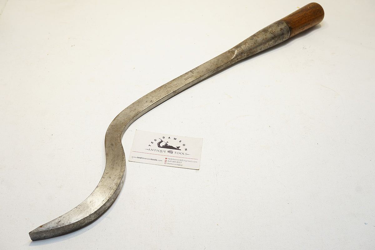 FINE LARGE MATHIESON SWAN NECK LOCK MORTISE CHISEL - 5/8" – Ted Dawson ...