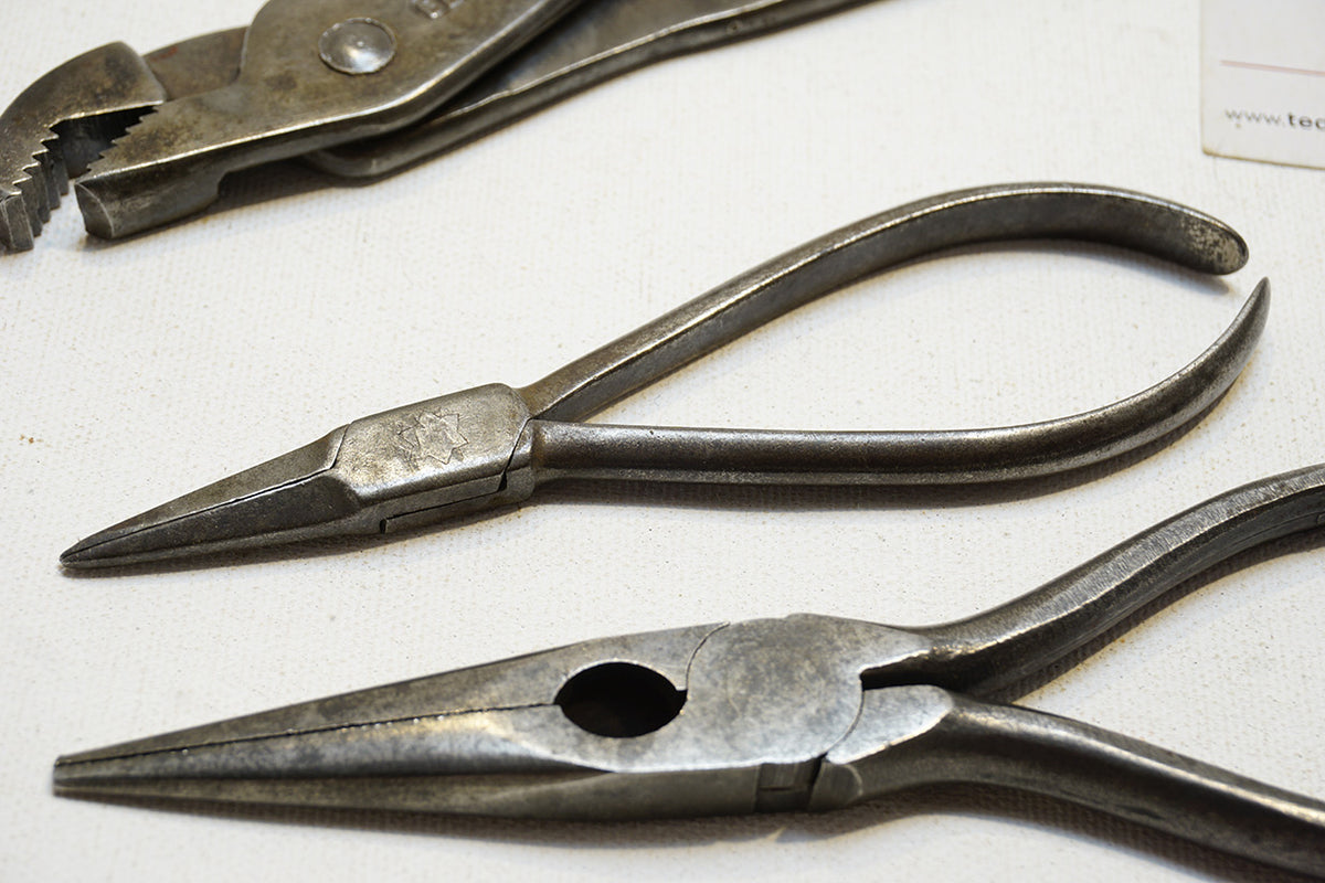 VERY NICE LOT OF 3 EARLY PLIERS – Ted Dawson Antique Tools