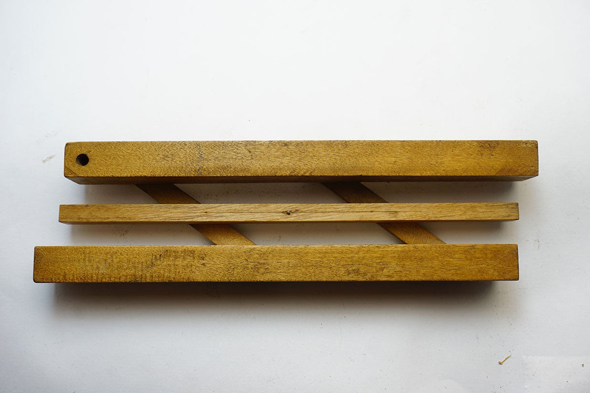 FINELY HANDCRAFTED 3 SECTION HINGED PARALLEL RULE – Ted Dawson Antique ...