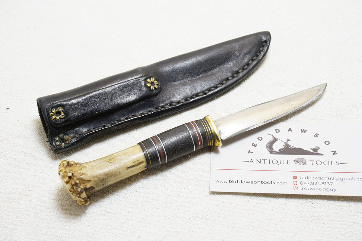 EXCEPTIONAL WILLIAM 'BILL' SCAGEL SMALL HUNTER WITH ORIGINAL SCAGEL SH ...