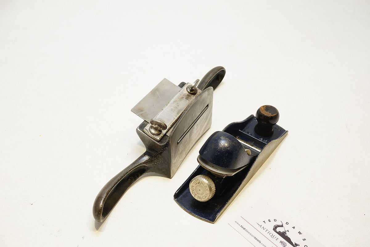 CLEAN FINE STANLEY NO. 220 BLOCK PLANE & NO. 80 CABINET SCRAPER – Ted ...